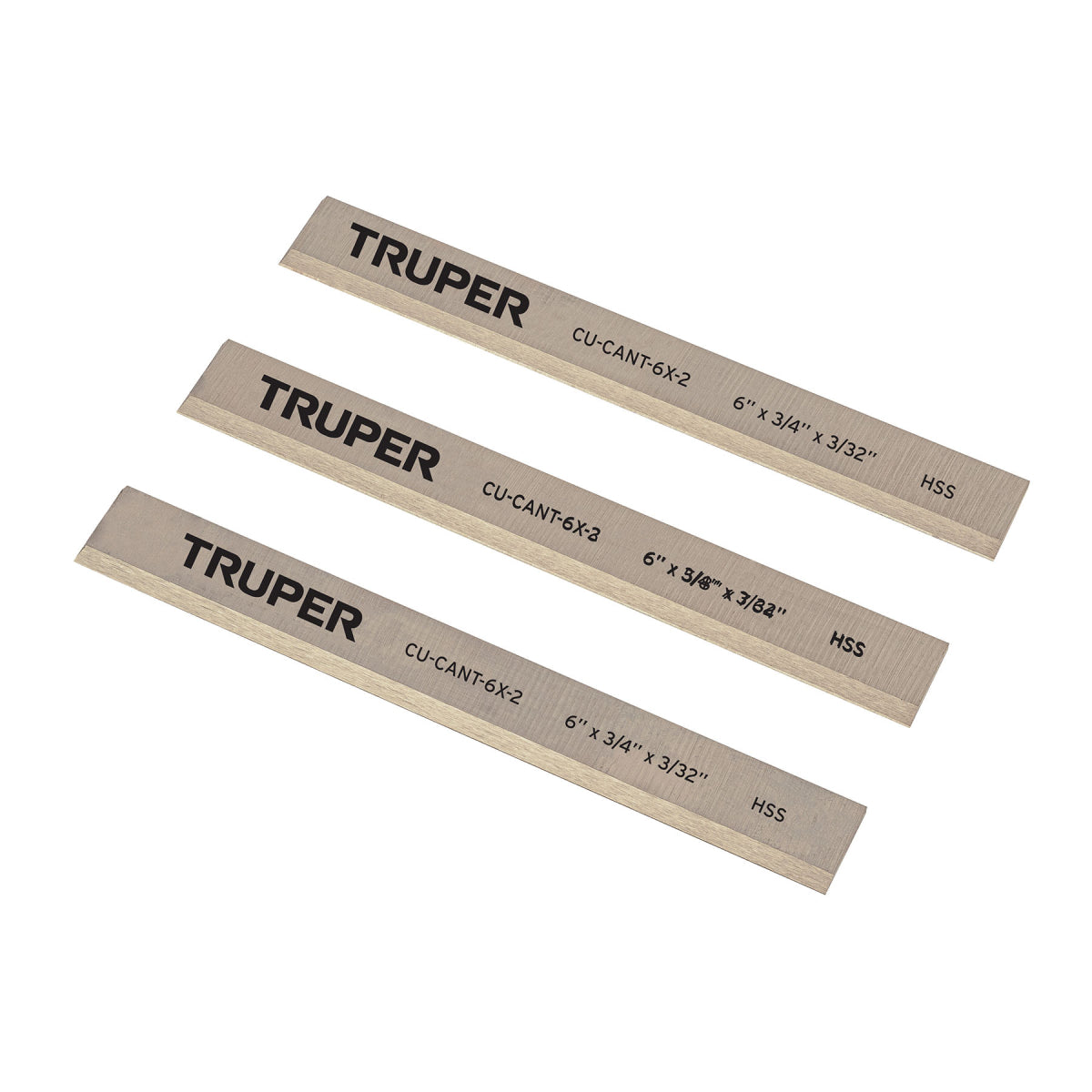 Cuchillas para Canteadora Truper: Juego de 3 Piezas Cu-Cant-6X-3 – FerreFlex
