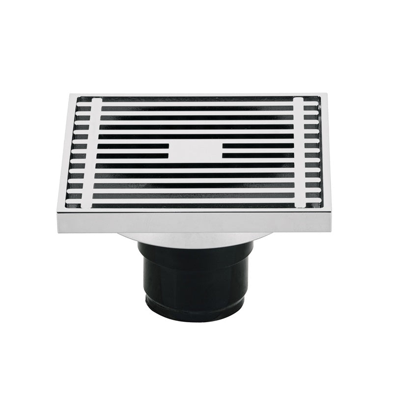 Resumidero Cuadrado 4X4 Rs-801: Ideal para tu baño - Foset – FerreFlex