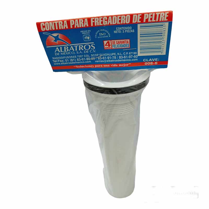 Contra Econom. Fregadero 008-6 Albatros: Resistente y duradero – FerreFlex