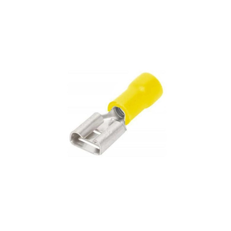 Terminal eléctrico hembra amarillo .250 TCA341-25 ITSA – FerreFlex
