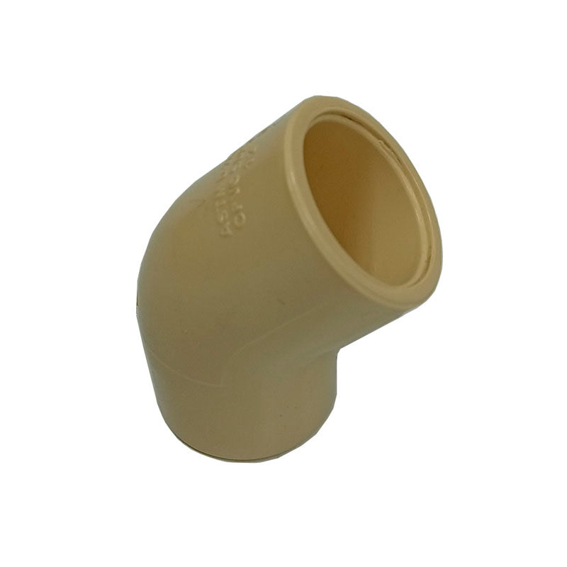 "Codo 1/2" 45º CPVC CTS Genérico: Alta calidad y resistencia para tus instalaciones" – FerreFlex