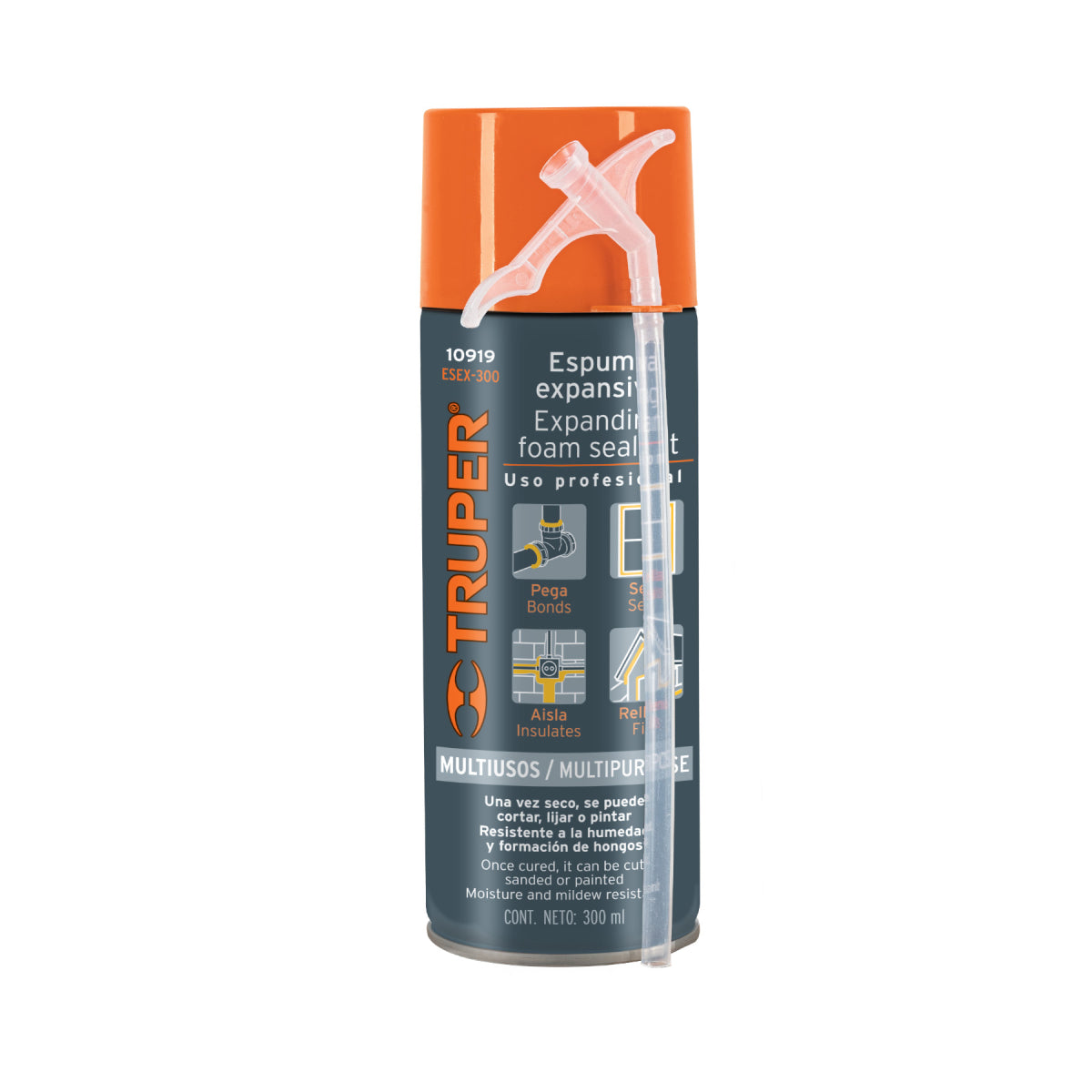 Espuma de poliuretano 300ml: usos y aplicaciones | Truper – FerreFlex