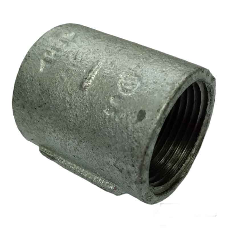 Cople Liso 1" Galvanizado: Conexiones resistentes para tuberías – FerreFlex