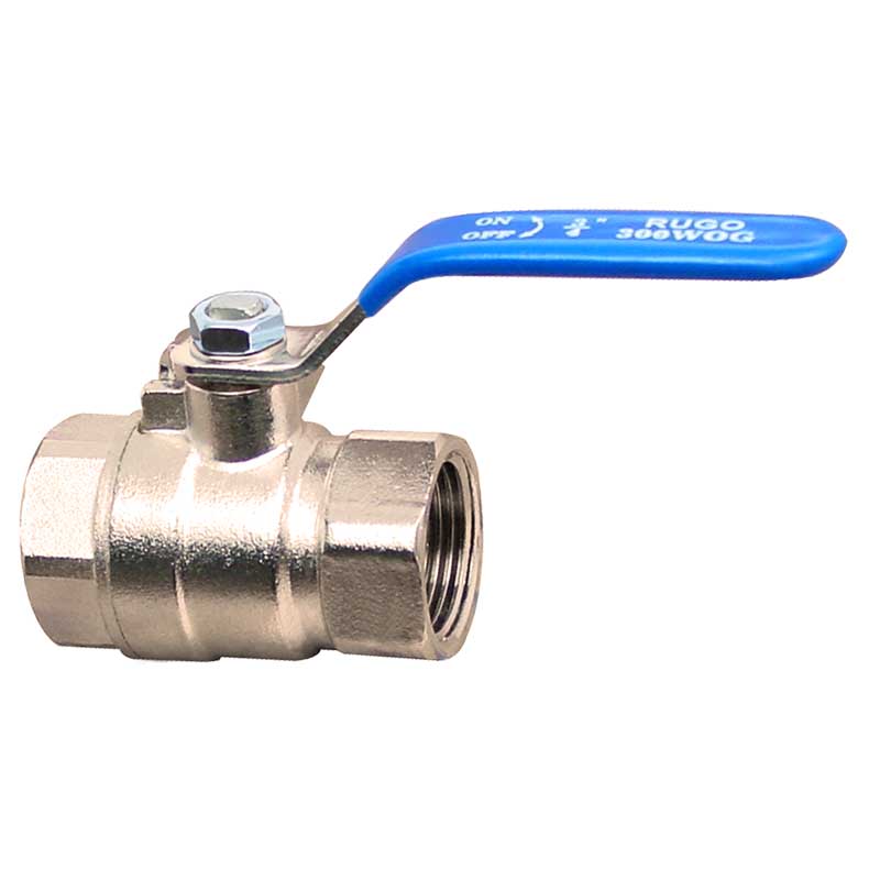 Válvula de esfera roscada 3/4" 100-I Rugo: resistente y duradera ...