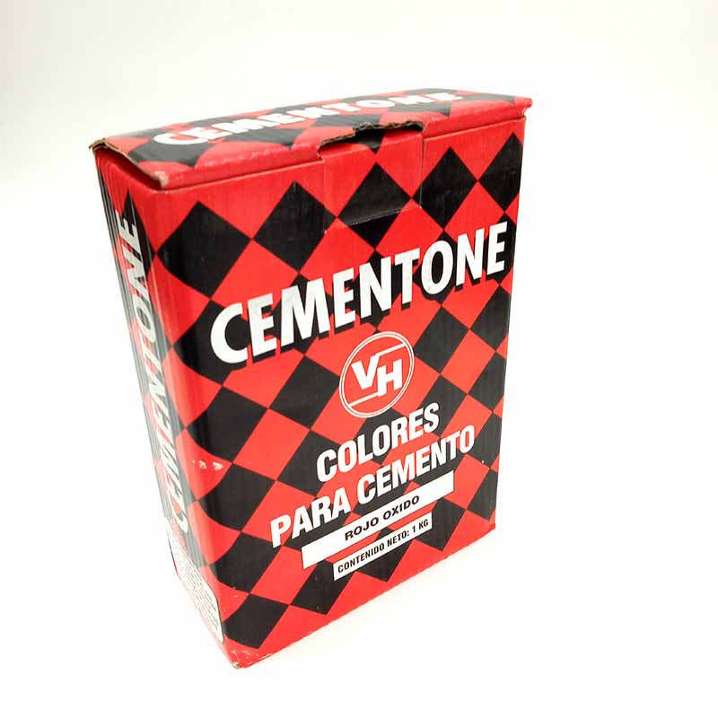 Cementone Rojo Oxido 1 Kg: Pintura para Cemento de Alta Calidad – FerreFlex