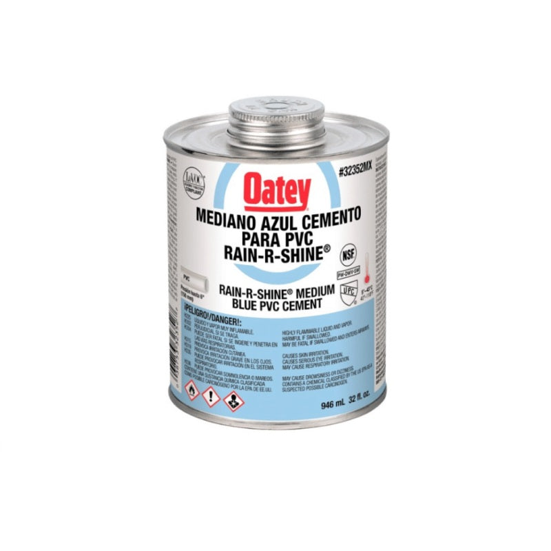 Pegamento PVC 1Lto. 32Oz Azul Oatey 32352Mx - Adhesivo de alta ...