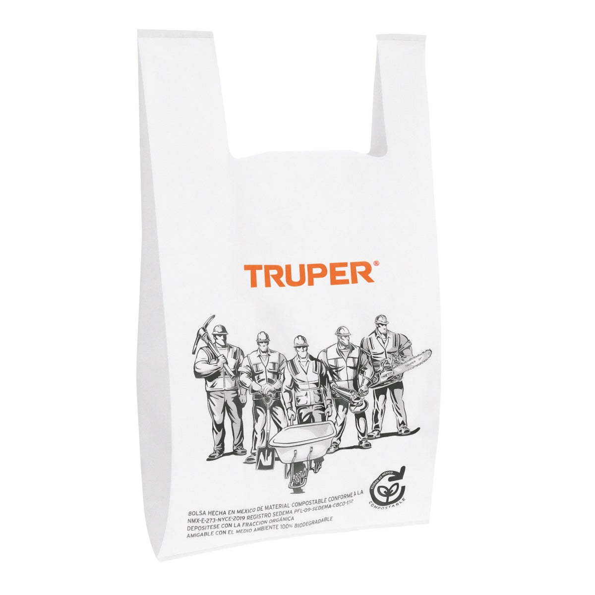 Bolsas Biodegradables Bop 60 34x60cm 100 Piezas Truper Ecológicas Y