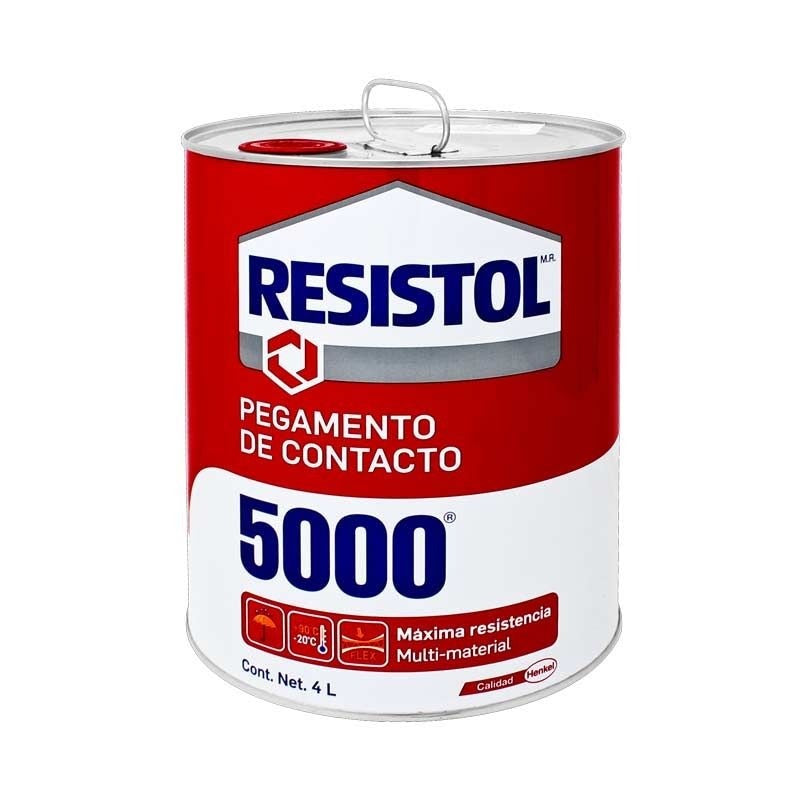 Resistol 5000 Clasico: Lata de 4Lts - Resistencia y Durabilidad – FerreFlex