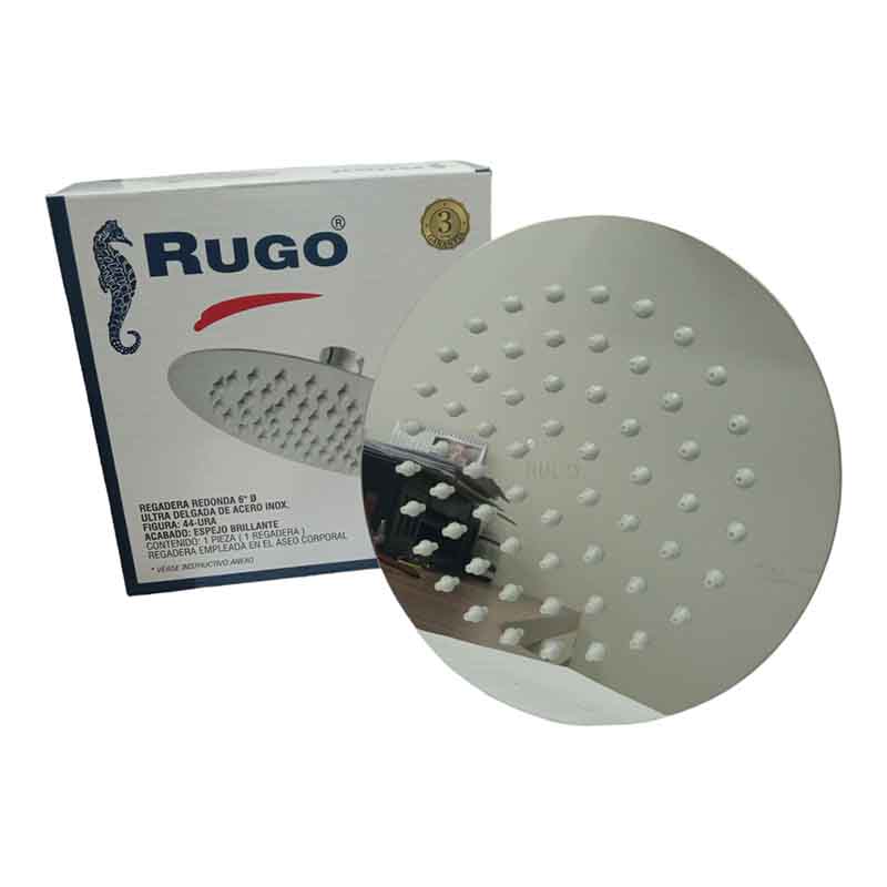 Regadera Delgada Red 6" Espejo Brilla 44-Ura Rugo - ¡Compra Ahora ...