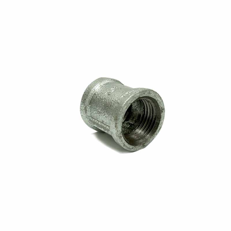 Cople liso 1/2" galvanizado: resistente y duradero – FerreFlex