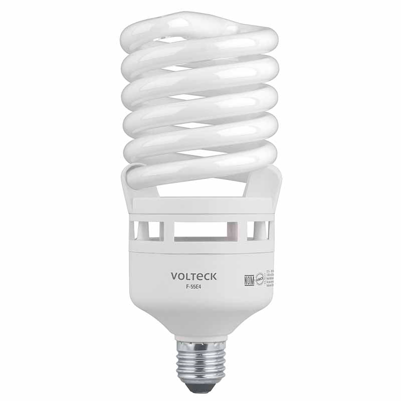 Foco Ahorrador T/Espiral 55W F-55E4 Volteck: Eficiencia energética ...