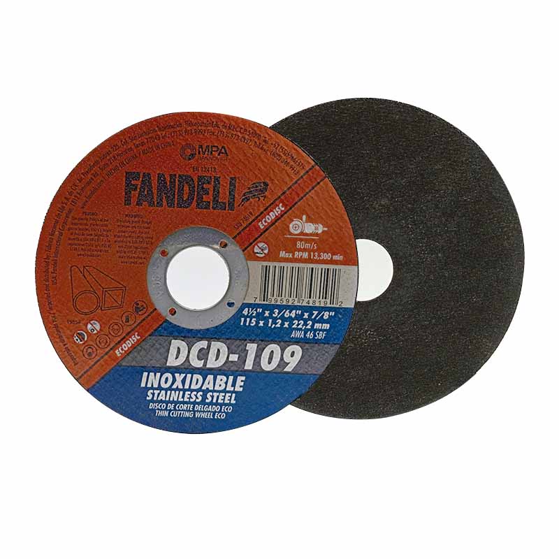 Disco de corte Ace.Inox Eco 4 1/2" 74819 Fandeli - Resistente y ...