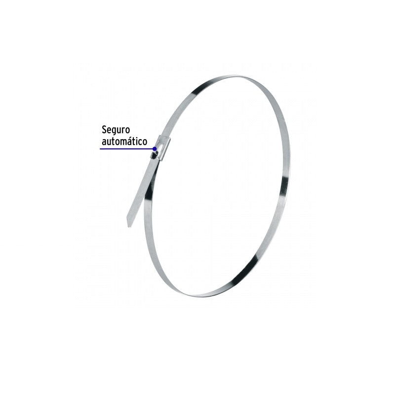 Cincho de Acero Inoxidable 36cm - Paquete de 10 unidades – FerreFlex