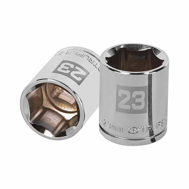 Dado Mm 1/2"X23 6 Puntas D-1223-M Trup: Herramienta de alta calidad ...